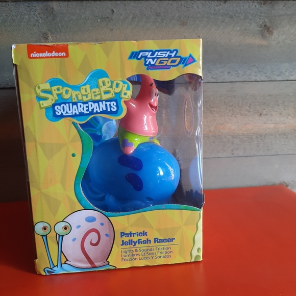 Nickelodeon | Toys | Nickelodeon Spongebob Patrick Push N Go Jellyfish ...